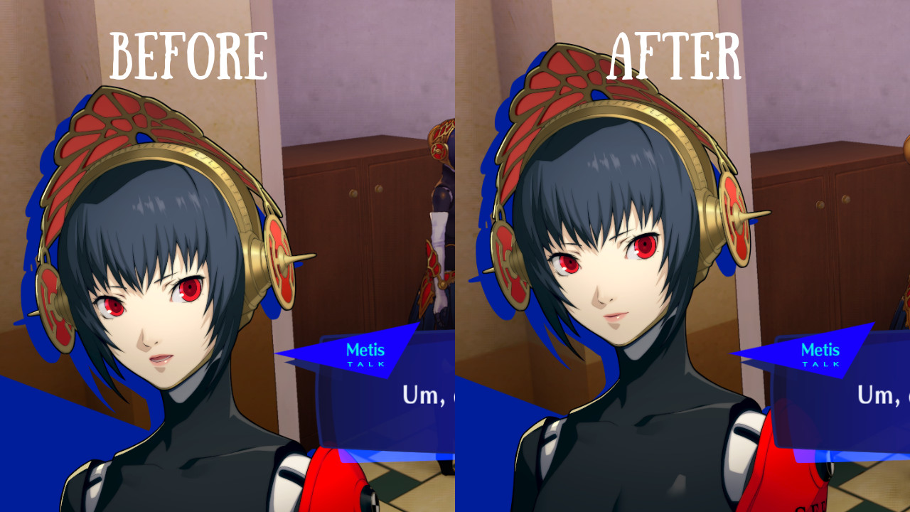 Uncropped character portraits Mod for Persona 3 Reload | P3R Mods