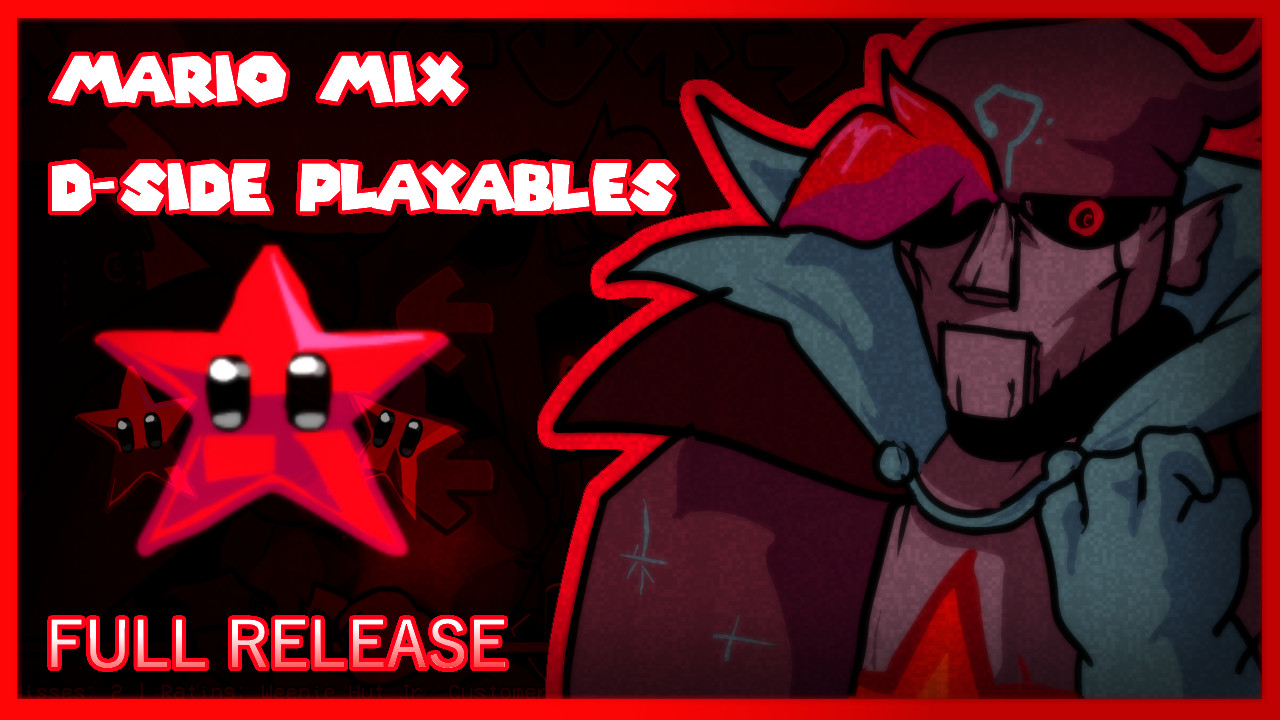 Misfire's Mario Mix D-Side Playables FULL RELEASE Mod for Friday Night ...