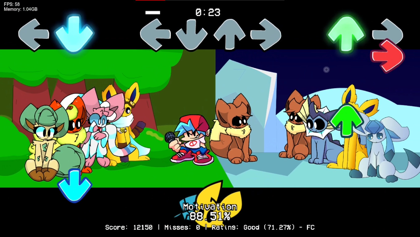 Evo-mix Psyche Engine Port Mod for Friday Night Funkin' | FNF Mods