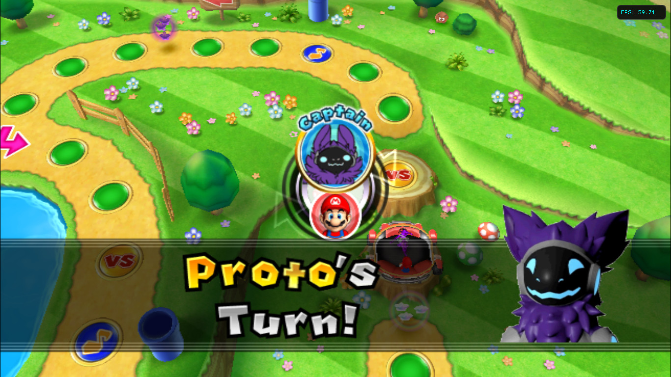 Generic Purple Protogen in Mario Party 9 Mod for Mario Party 9 | MP9 Mods