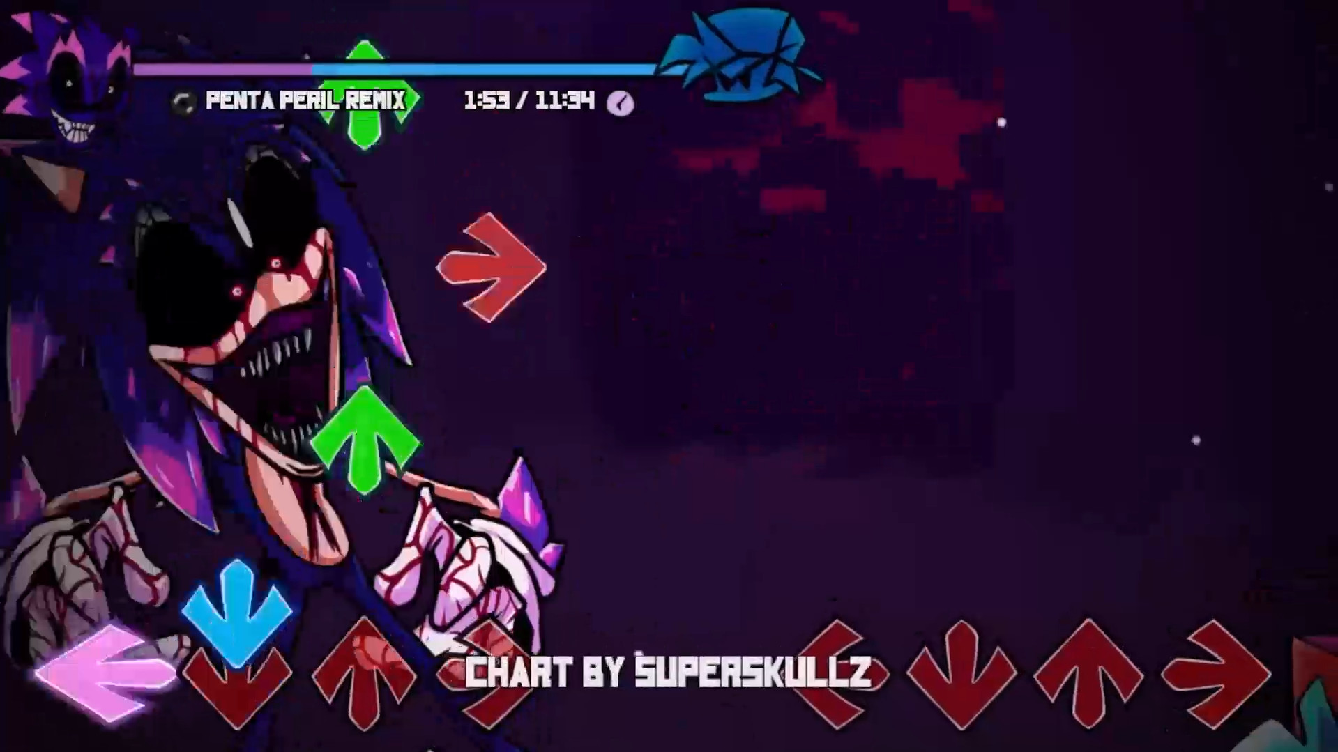 Penta Peril Rephoenixed Recharted Mod for Friday Night Funkin' | FNF Mods