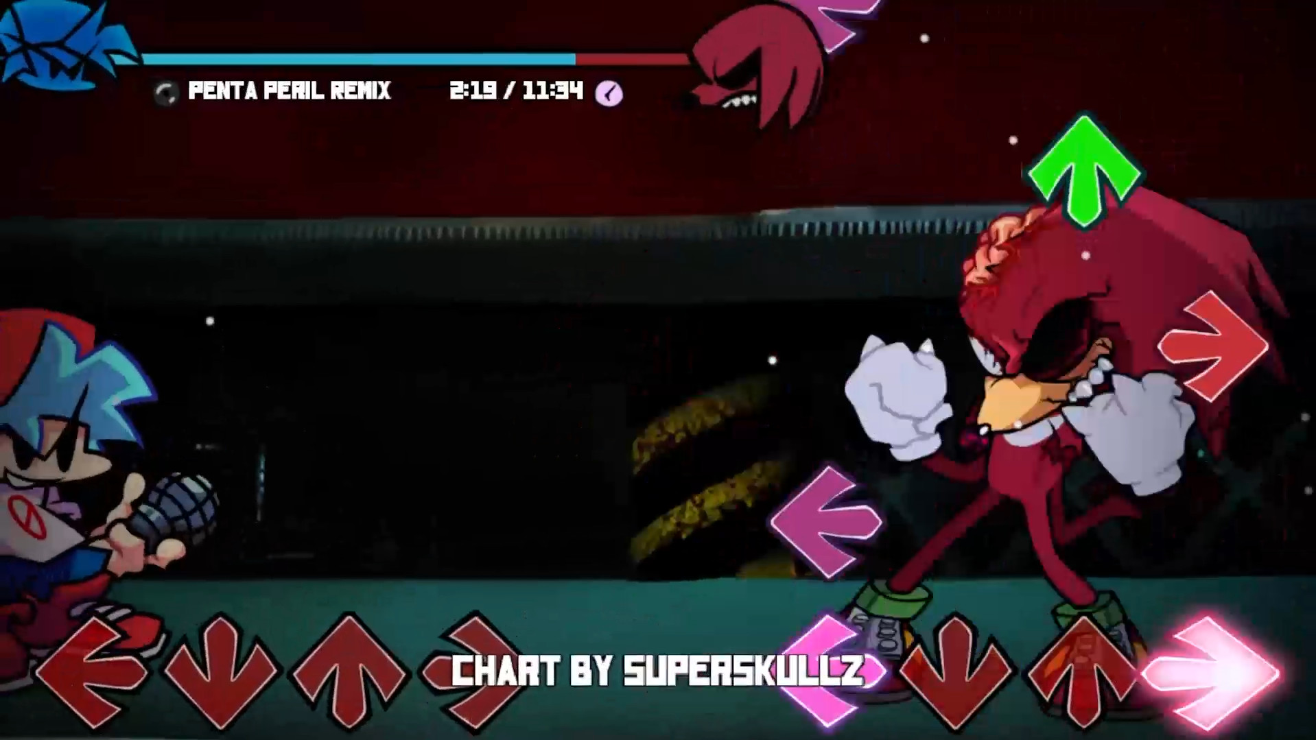 Penta Peril Rephoenixed Recharted Mod for Friday Night Funkin' | FNF Mods