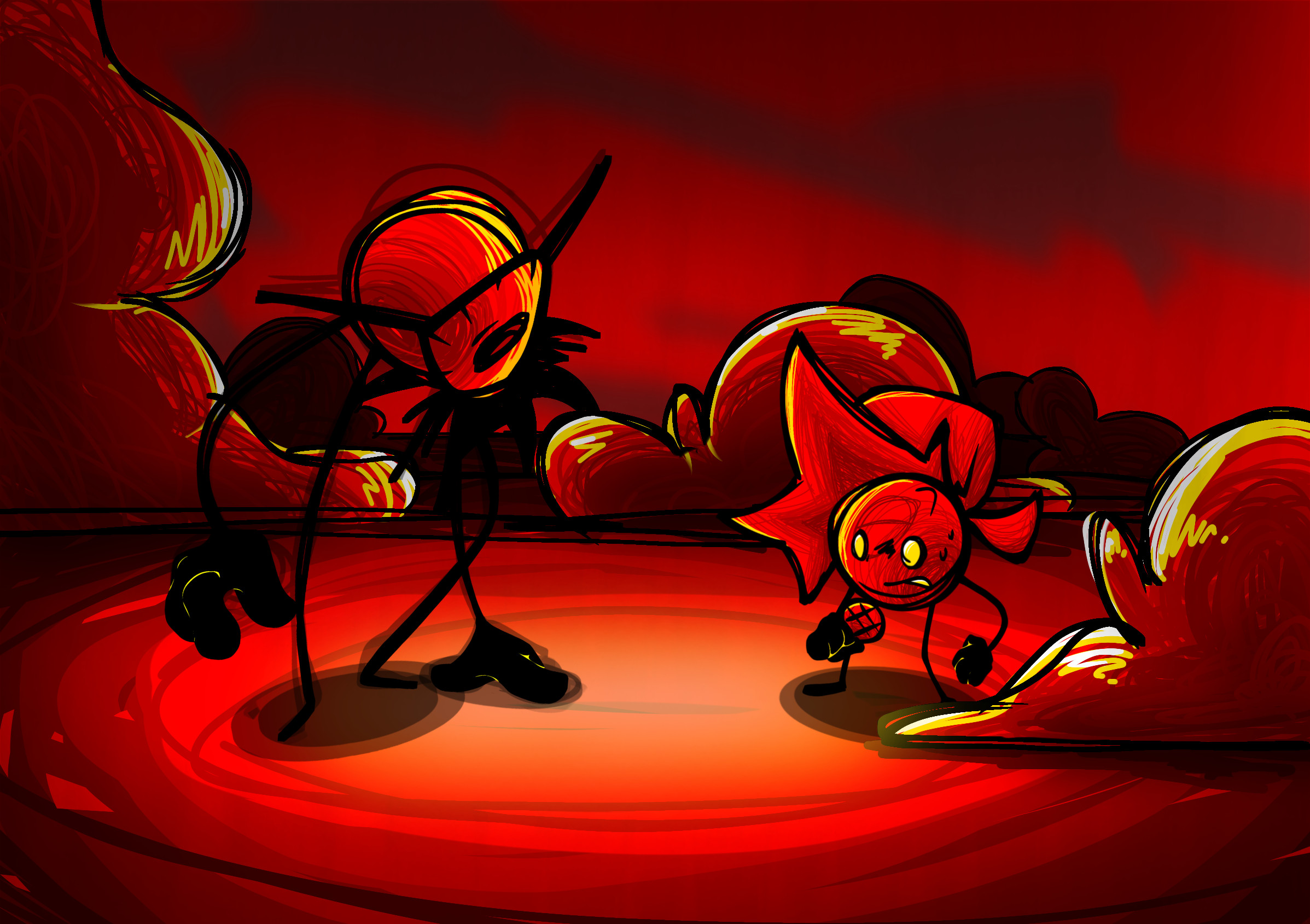 FNF VS Animatic [CANCELLED] Mod for Friday Night Funkin' | FNF Mods