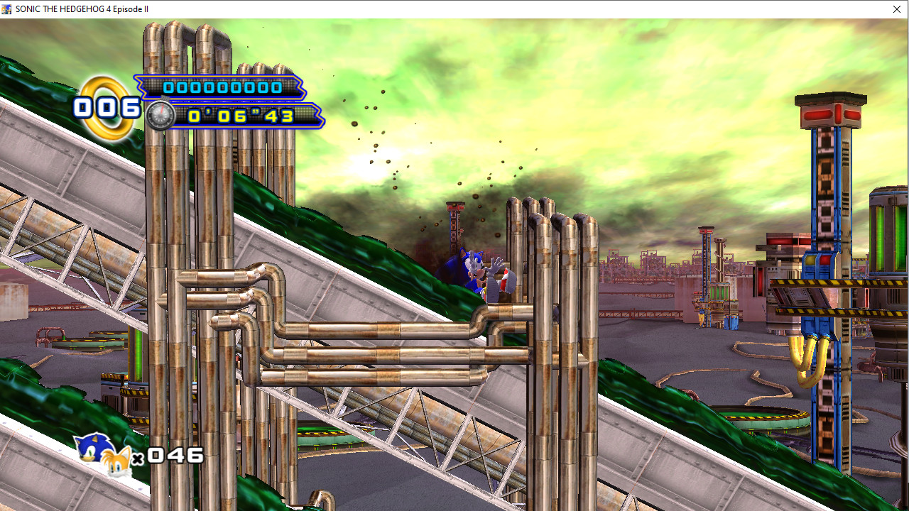 Nuclear Desert Mod for Sonic the Hedgehog 4: Episode II | Sonic 4: 2 Mods