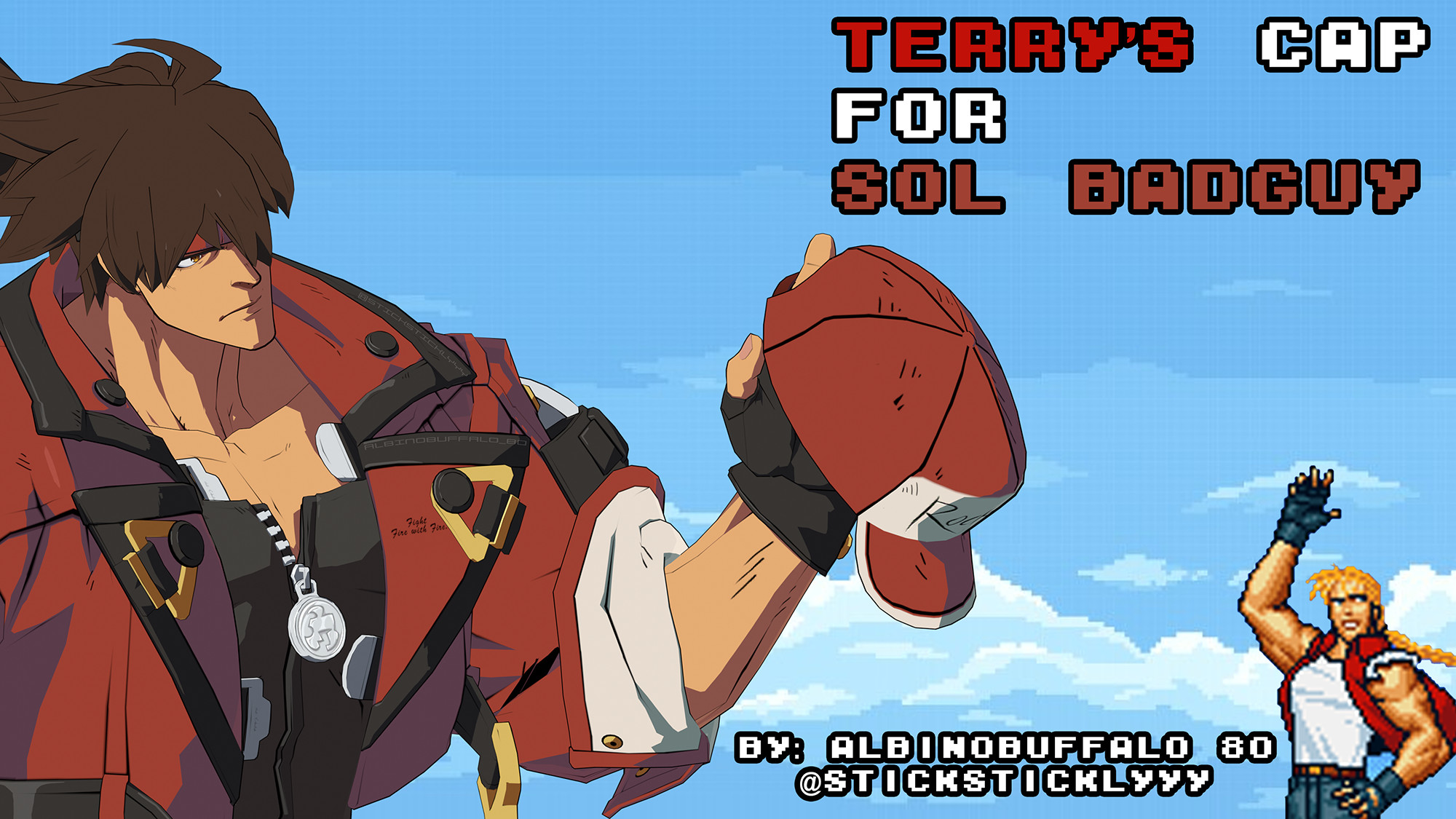 Terry's Cap for Sol Badguy Mod for GUILTY GEAR -STRIVE- | GGST Mods