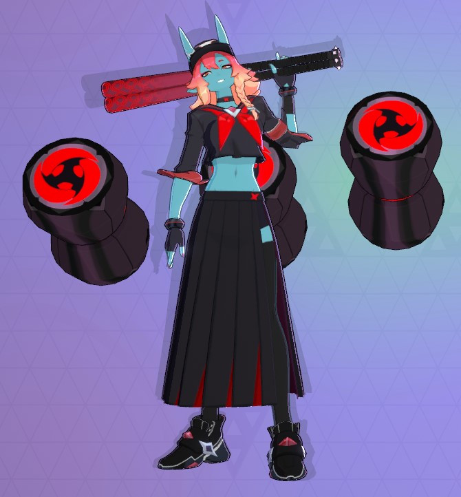 Ruby Mako Mod for Omega Strikers | OS Mods