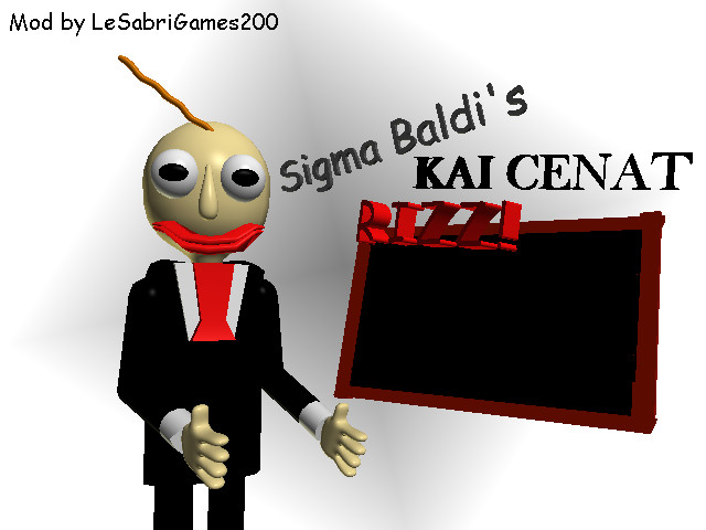 Sigma Baldi's Kai Cenat Rizz!(a very stupid mod) Mod for Baldi's Basics ...