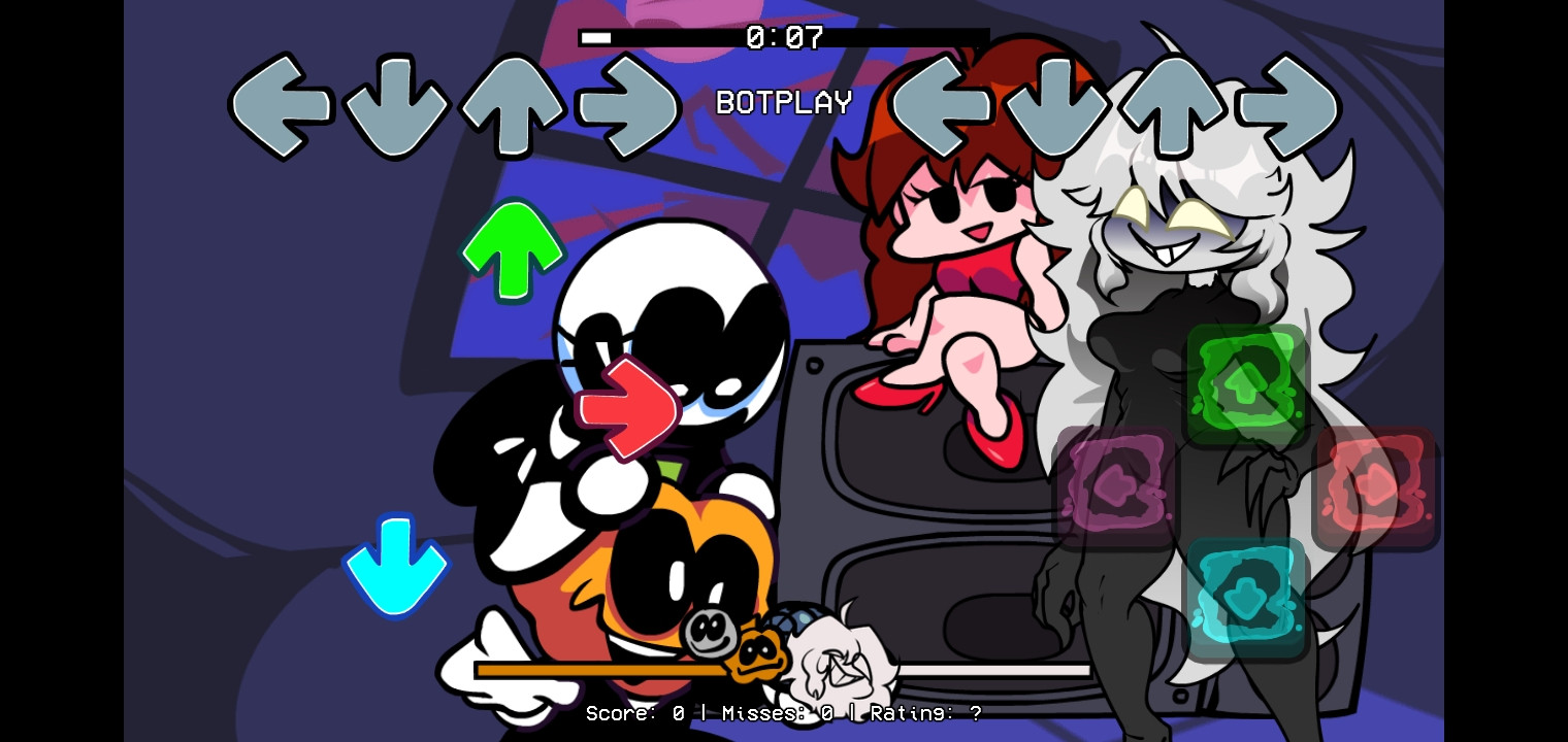 Playable Trollge GF Mod for Friday Night Funkin' | FNF Mods