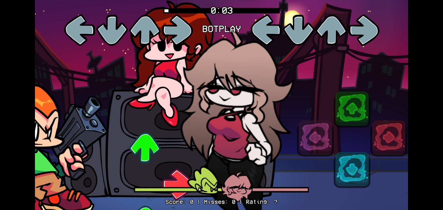 Playable Trollge GF Mod for Friday Night Funkin' | FNF Mods