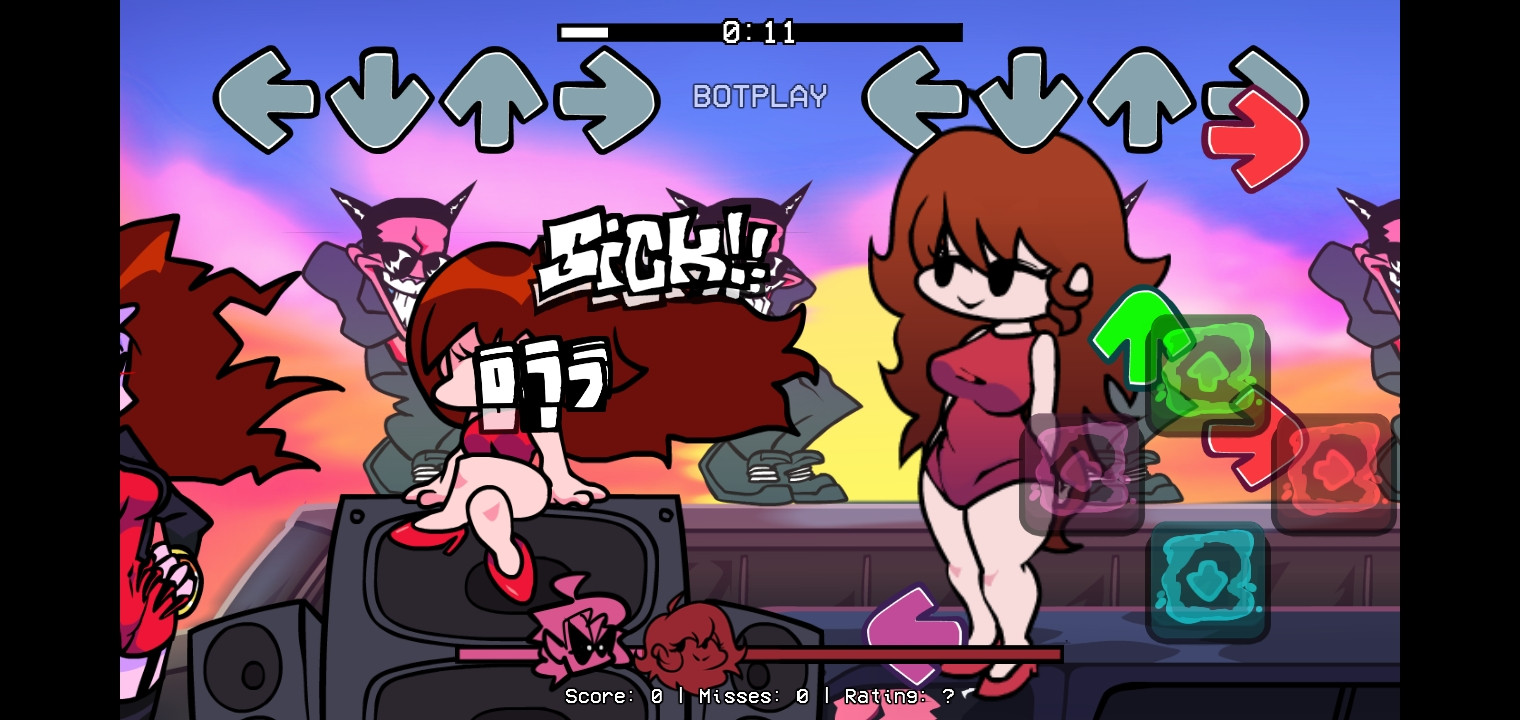 Playable Trollge GF Mod for Friday Night Funkin' | FNF Mods