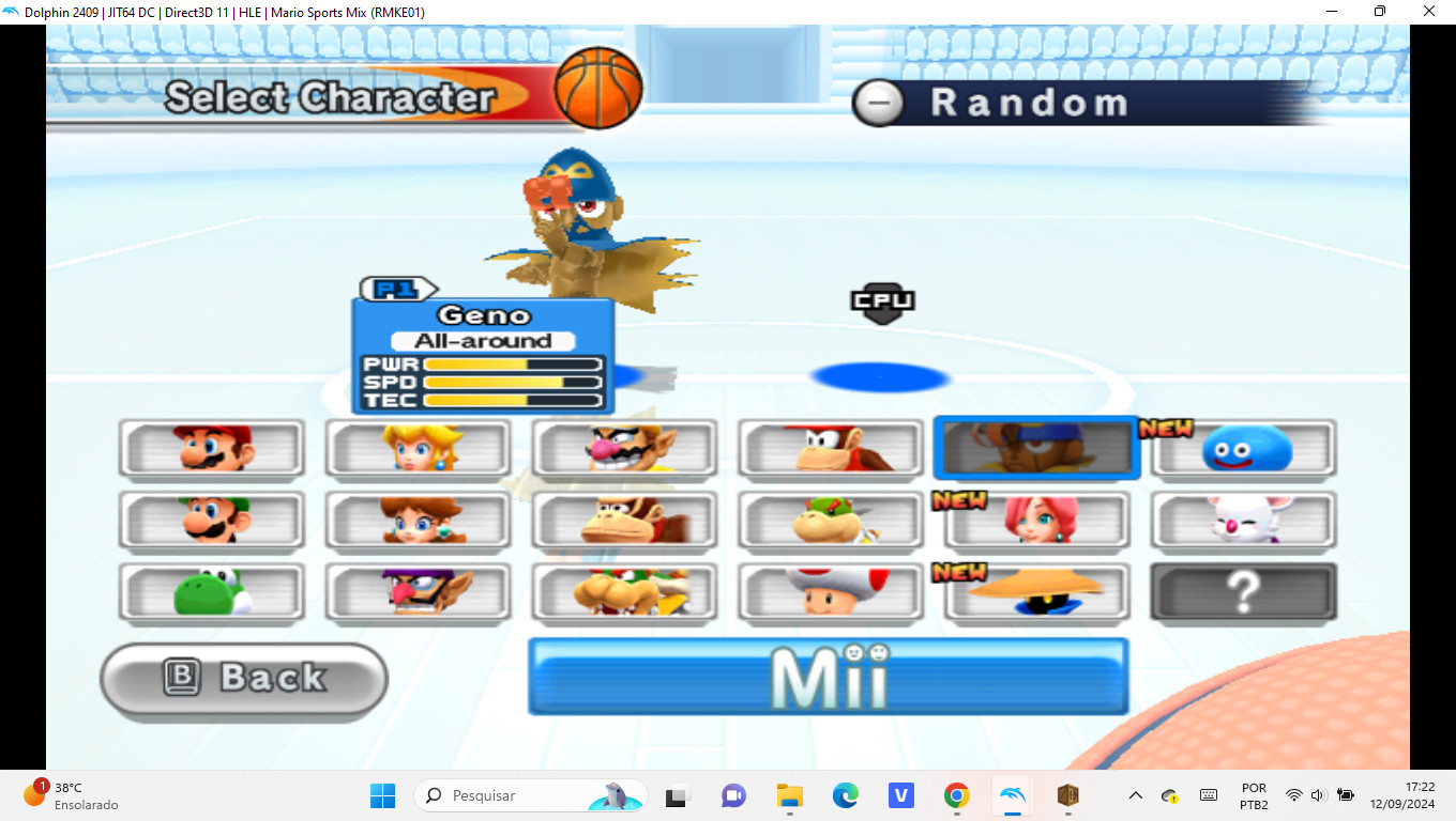 Geno (♡♪!?) Mod for Mario Sports Mix | MSM Mods