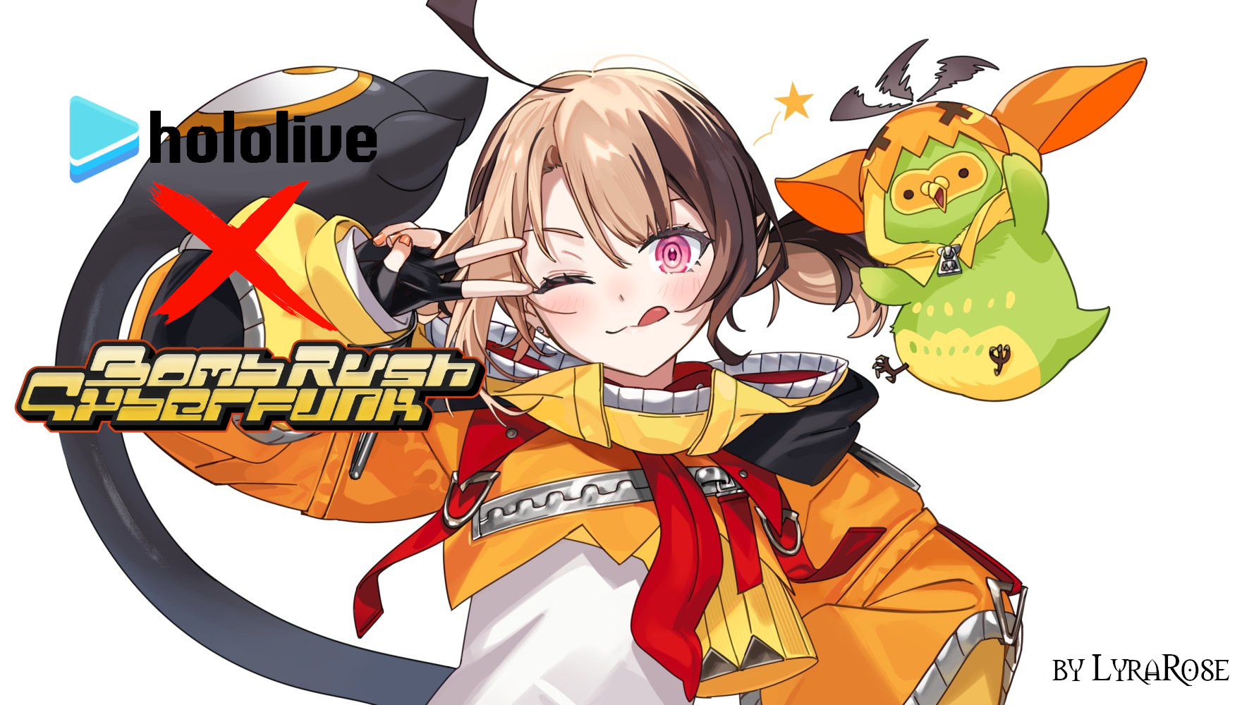 Gigi Murin (Hololive) Mod for Bomb Rush Cyberfunk | BRC Mods