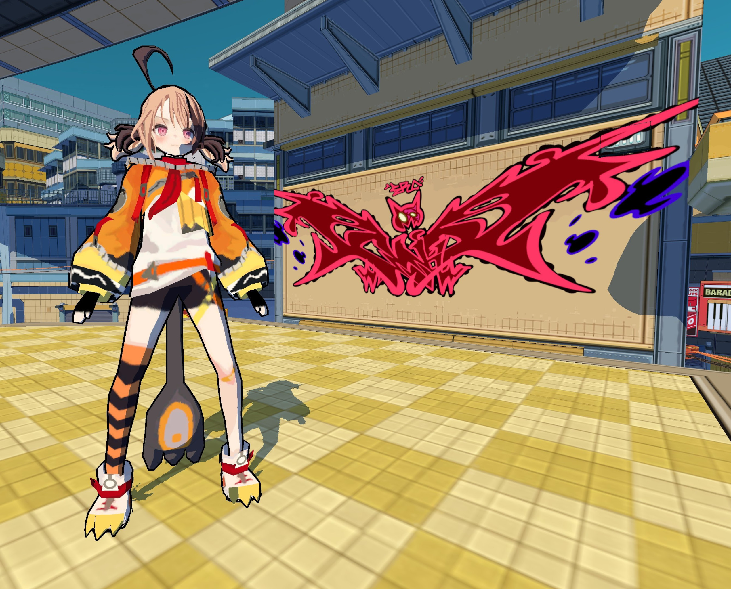 Gigi Murin (Hololive) Mod for Bomb Rush Cyberfunk | BRC Mods