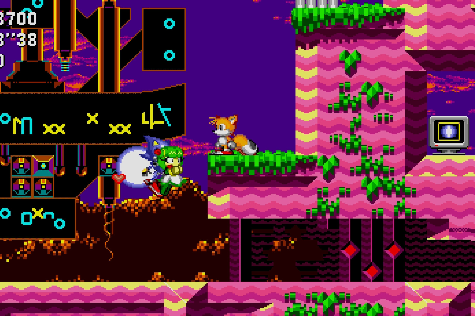 Cosmo For Tails Mod for Sonic CD (2011) | SCD Mods