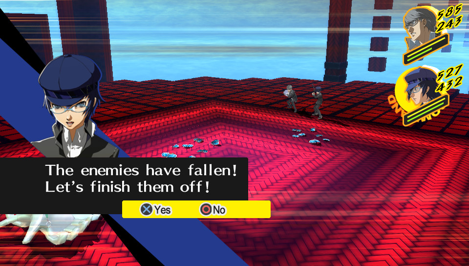 Better Party Prompts in Battle Mod for Persona 4 Golden (Vita) | P4G Mods