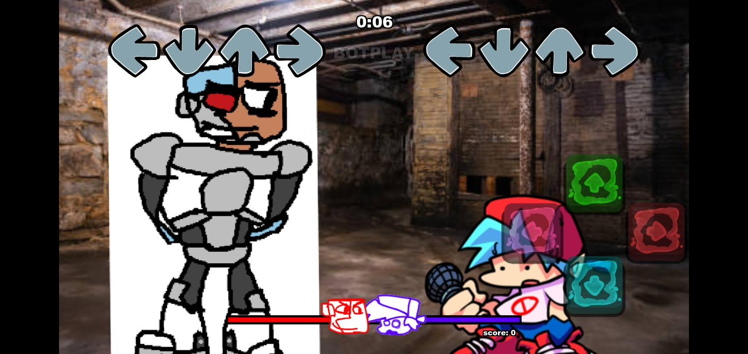 Cyborg FULL WEEK 2.0 OPTIMIZED Mod for Friday Night Funkin' | FNF Mods
