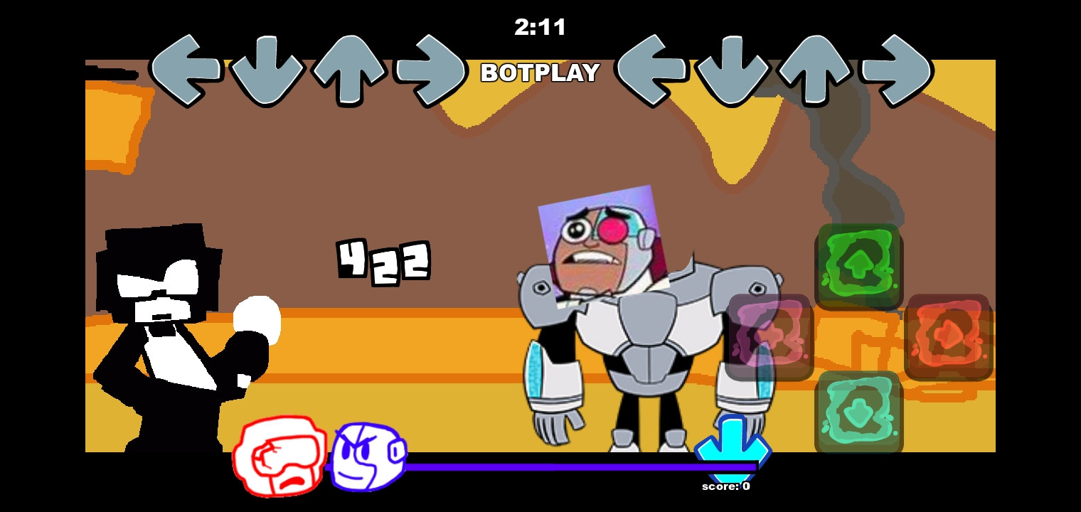 Cyborg FULL WEEK 2.0 OPTIMIZED Mod for Friday Night Funkin' | FNF Mods