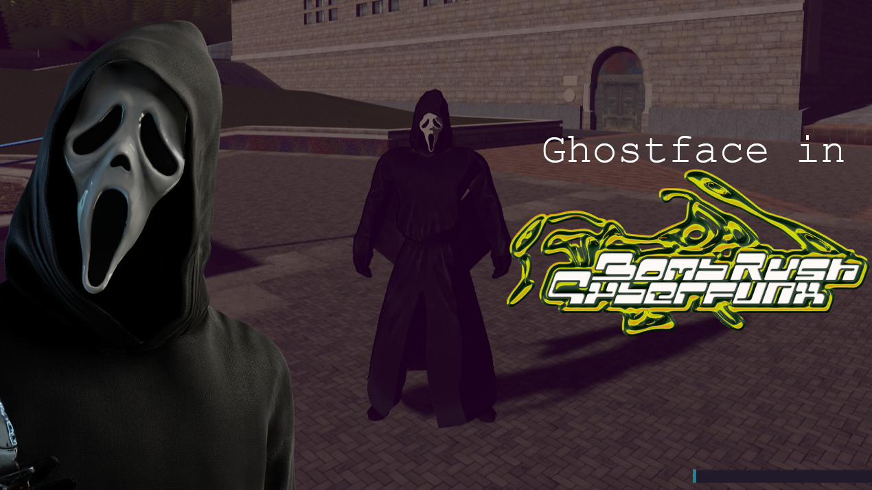[SENSITIVE CONTENT] Ghostface (Crewboom) Mod for Bomb Rush Cyberfunk ...