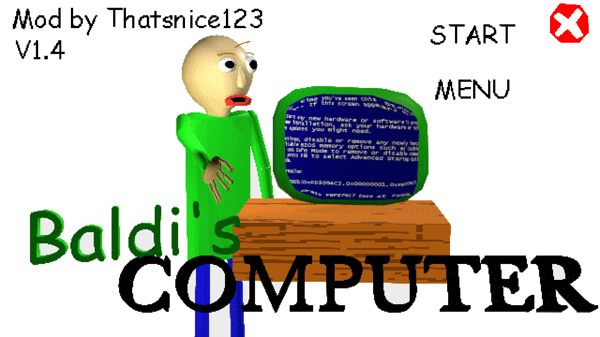 Baldi's Computer Mod for Baldi's Basics | Baldi Mods