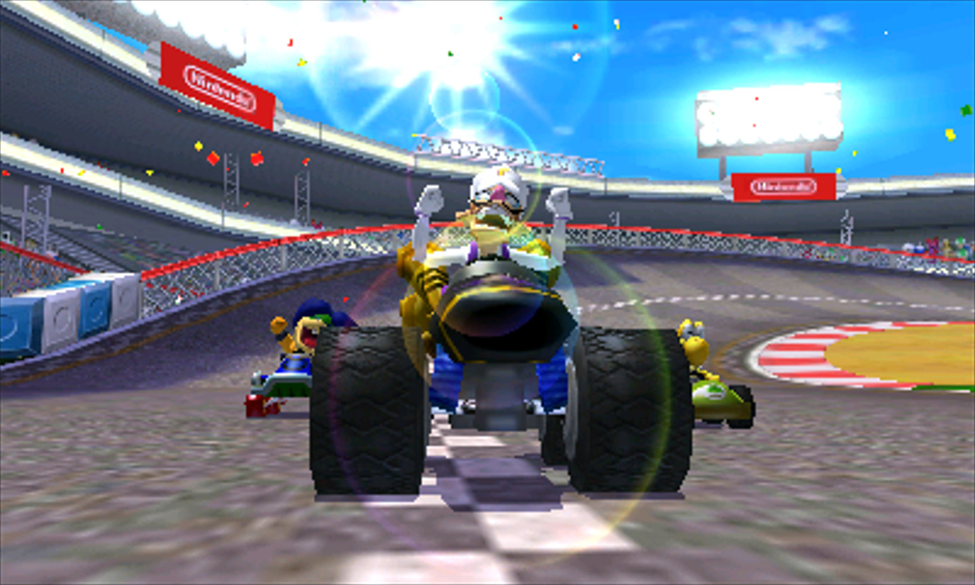 Fire Waluigi Mod for Mario Kart 7 | MK7 Mods