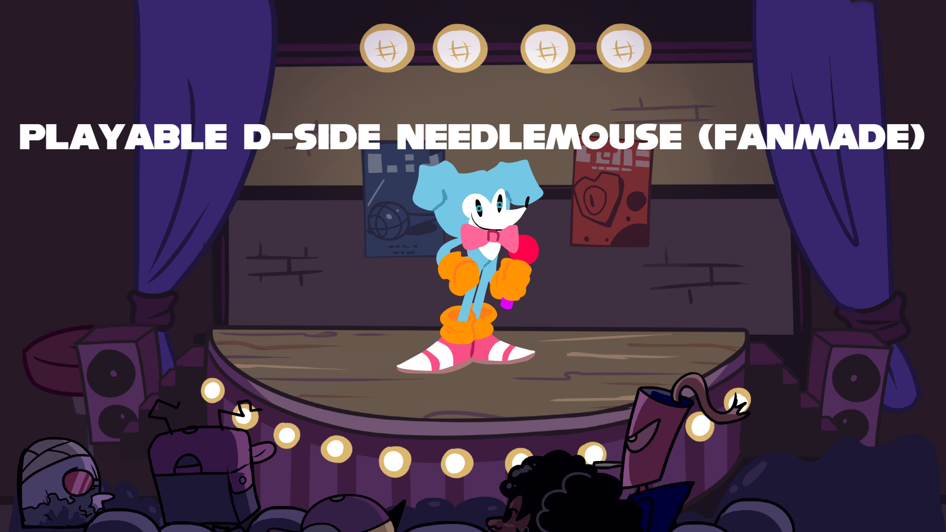 Playable D-Side NeedleM0use (FanMade) + FLA Mod for Friday Night Funkin ...