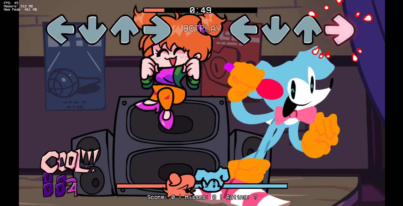 Playable D-Side NeedleM0use (FanMade) + FLA Mod for Friday Night Funkin ...