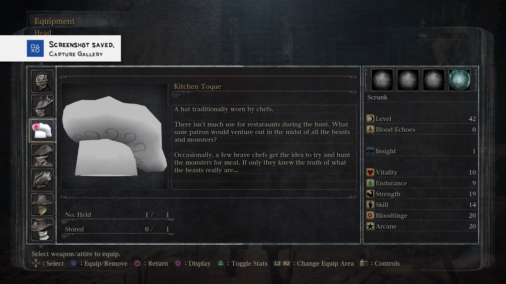 MonsterBorne - Pizzaxe (with bonus hat!) Mod for Bloodborne | BB Mods