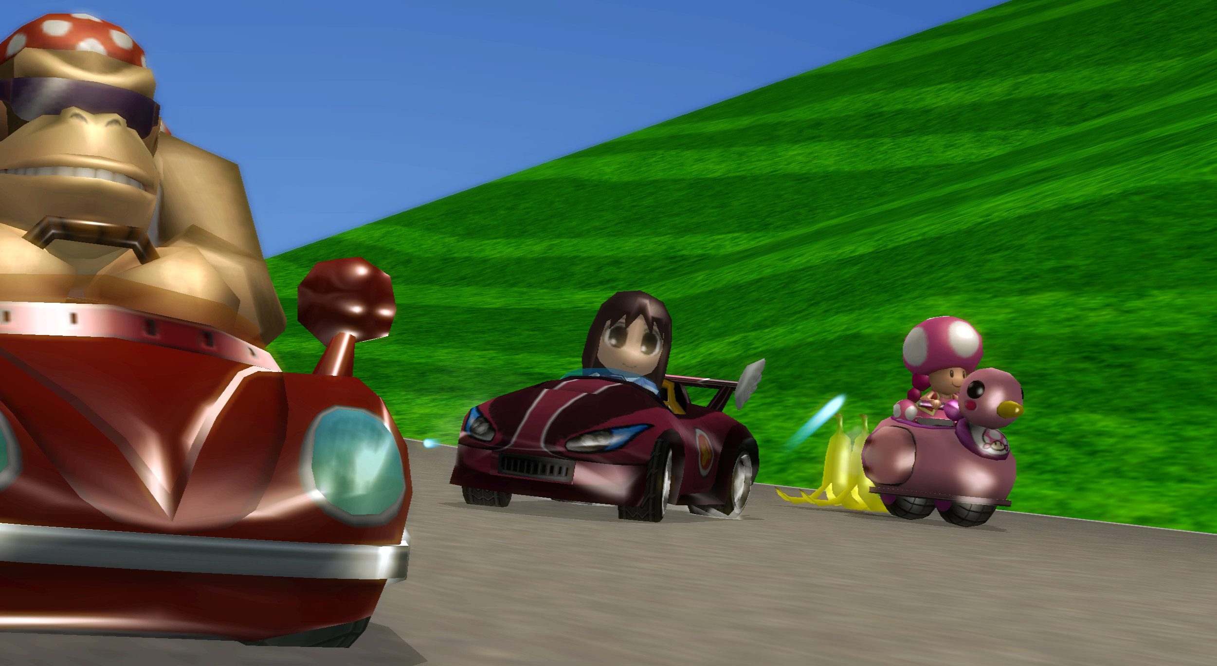 Osaka (Azumanga Daioh) Mod for Mario Kart Wii | MKWii Mods