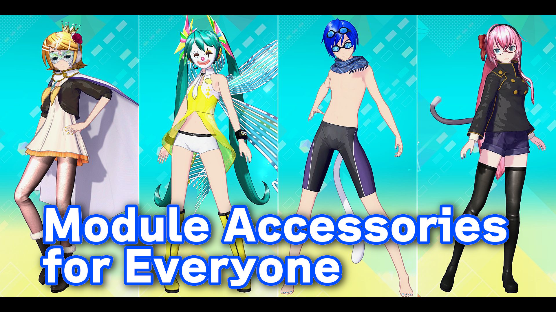 Module Accessories for Everyone Mod for Hatsune Miku: Project DIVA Mega Mix+ | PDMegaMix+ Mods