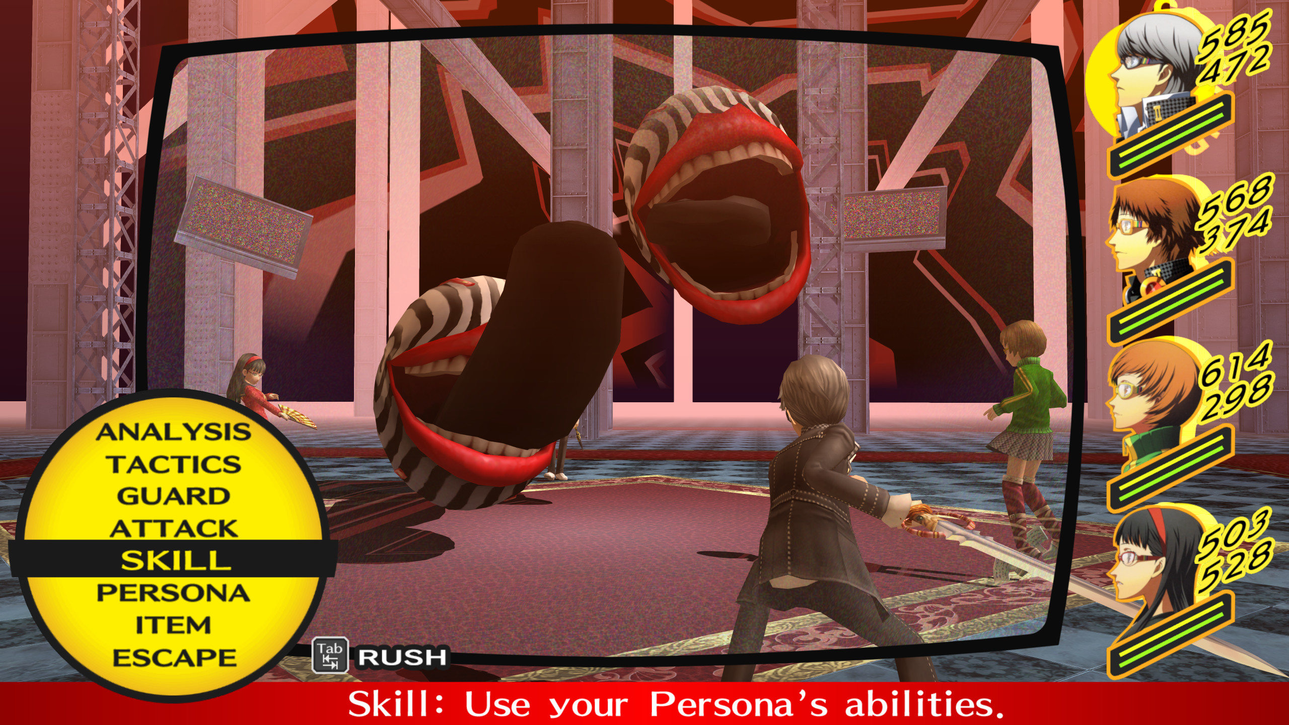 P4 The Animation Battle Portraits (64-bit) Mod for Persona 4 Golden PC (64 Bit) | P4G64 Mods