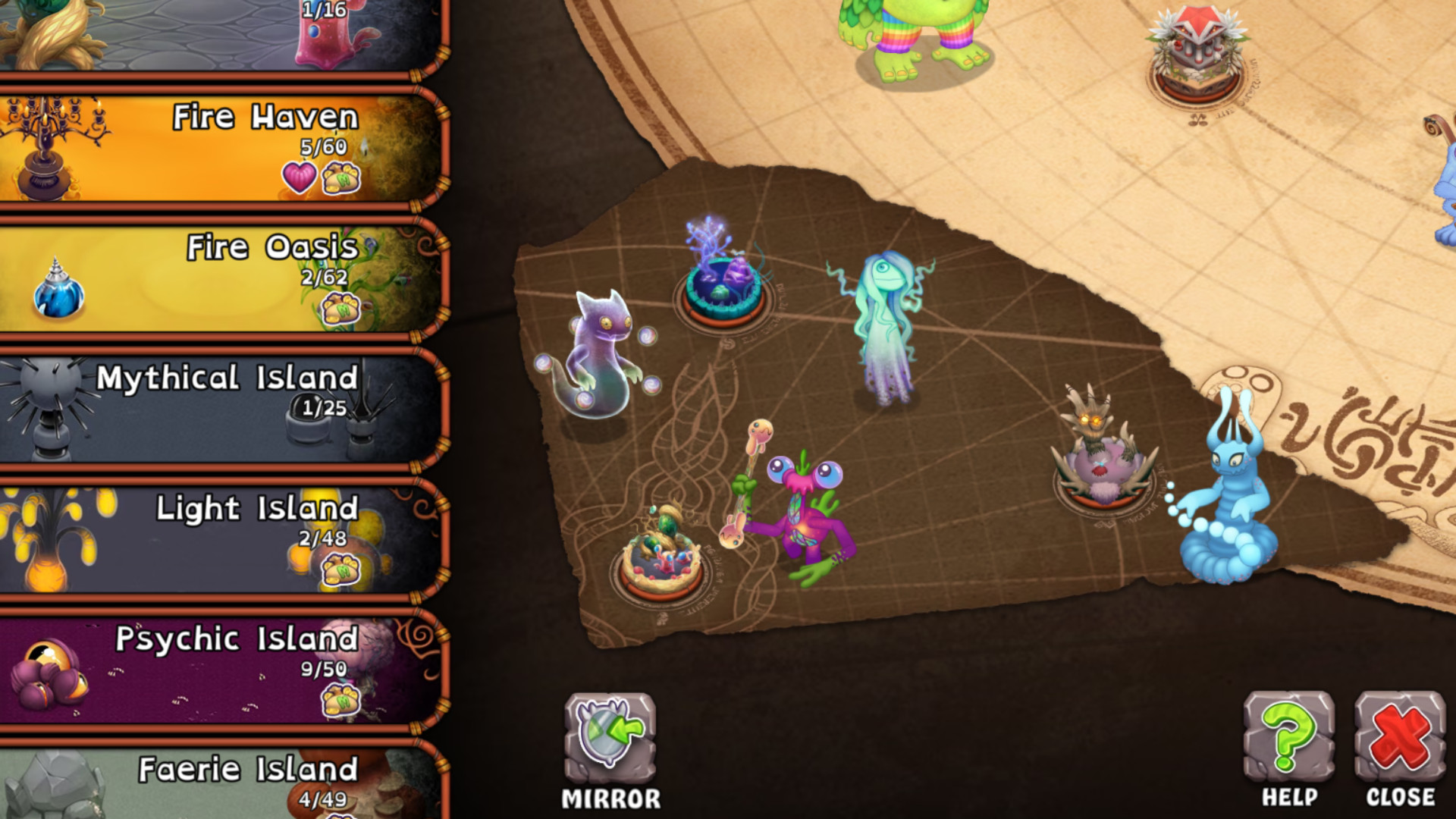 Map with Animated Monsters Mod for My Singing Monsters | MSM Mods