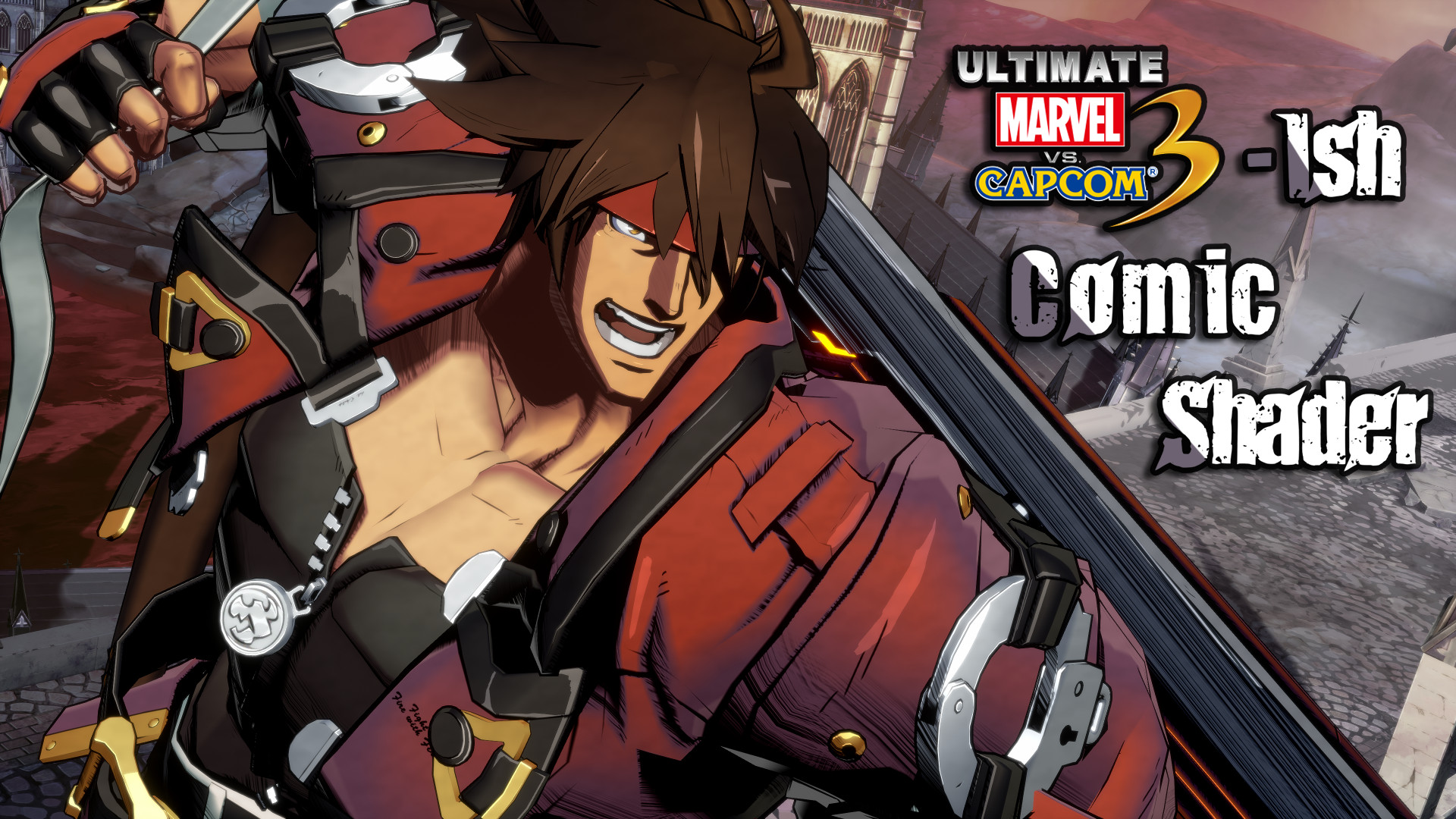 MvC-ish Comic Book Shader for Strive [LUCY Update] Mod for GUILTY GEAR ...