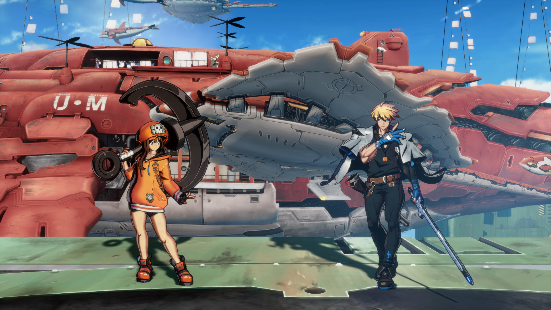 MvC-ish Comic Book Shader for Strive [LUCY Update] Mod for GUILTY GEAR ...