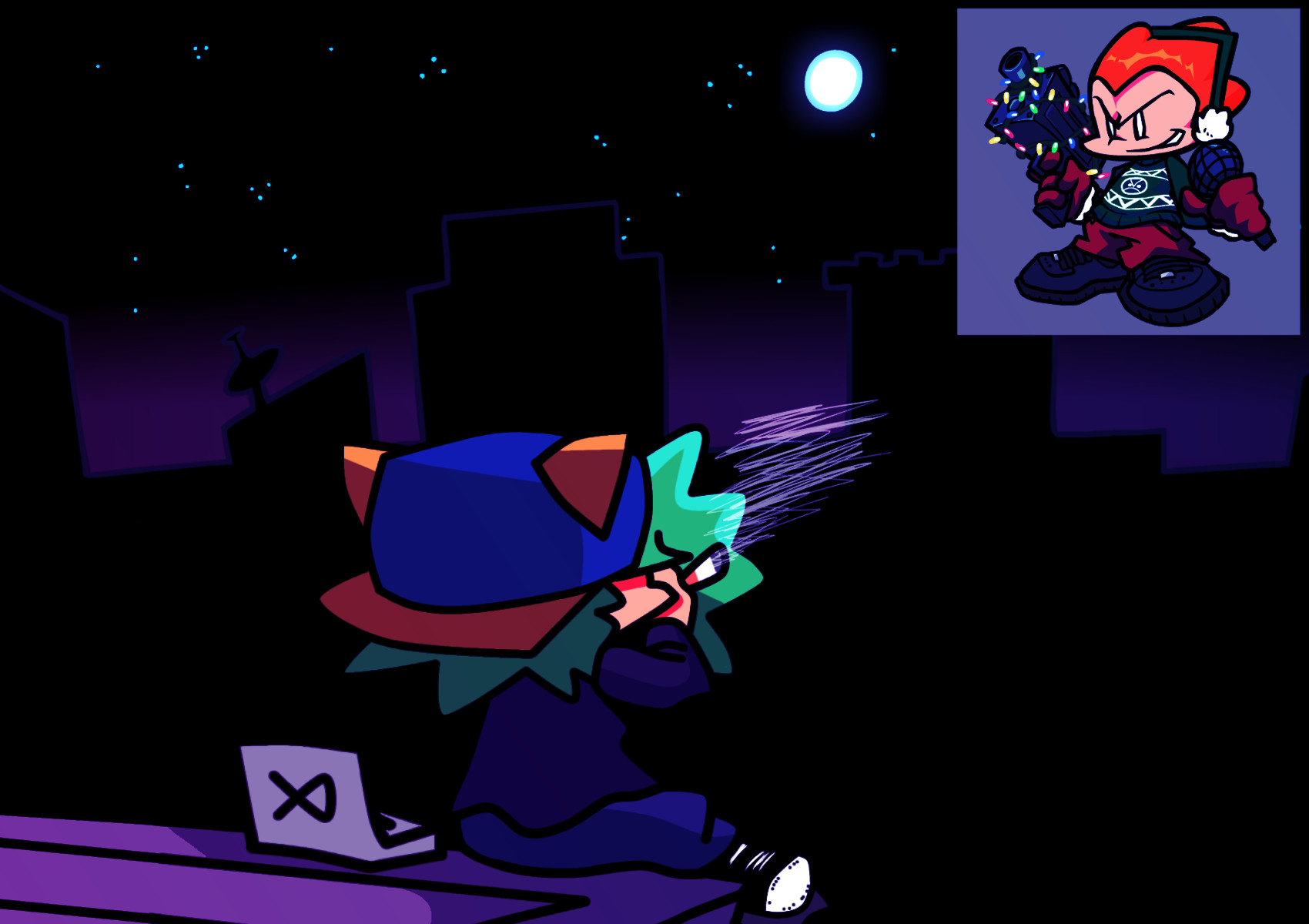 Pico Christmas Reanimated (update with FLA) Mod for Friday Night Funkin ...