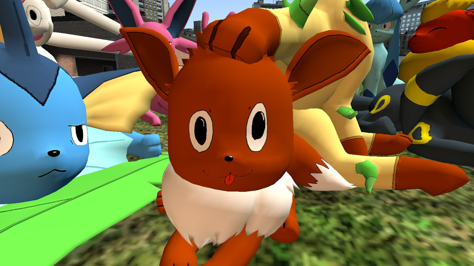 Pizza Tower styled Eeveelutions (Materials) Mod for Garry's Mod | GMod Mods