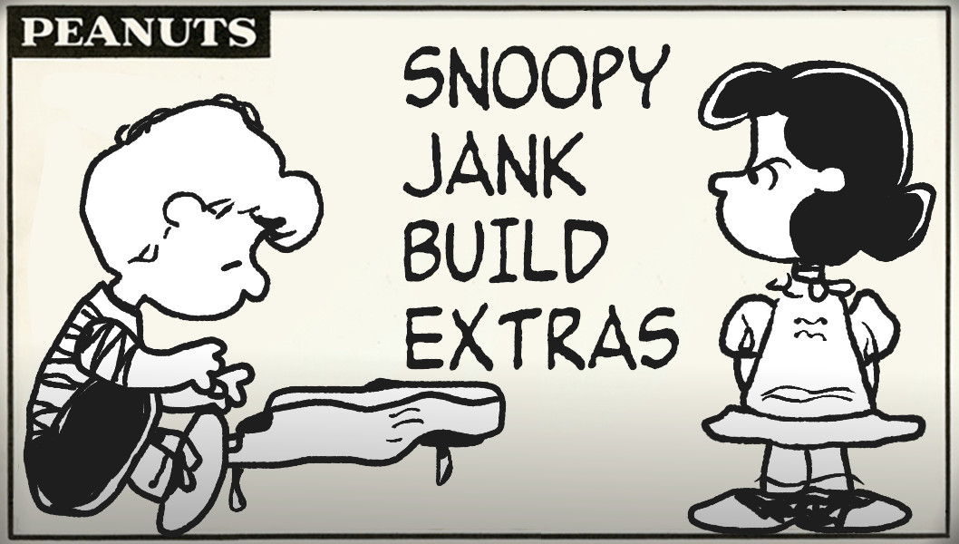 Snoopy Jank Build Extras Mod for Friday Night Funkin' | FNF Mods