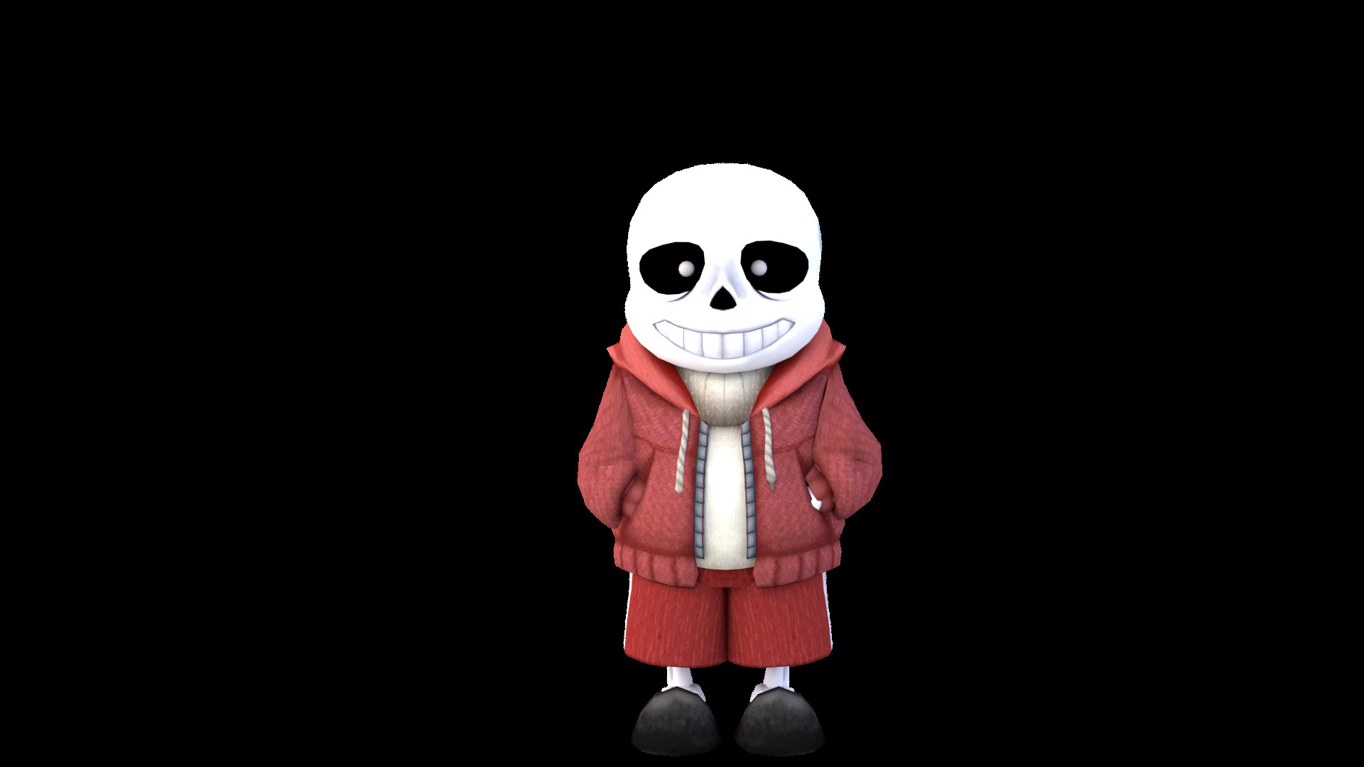 Sans "Default Pose" Cosmetic Pack Mod for Super Smash Bros. Brawl ...