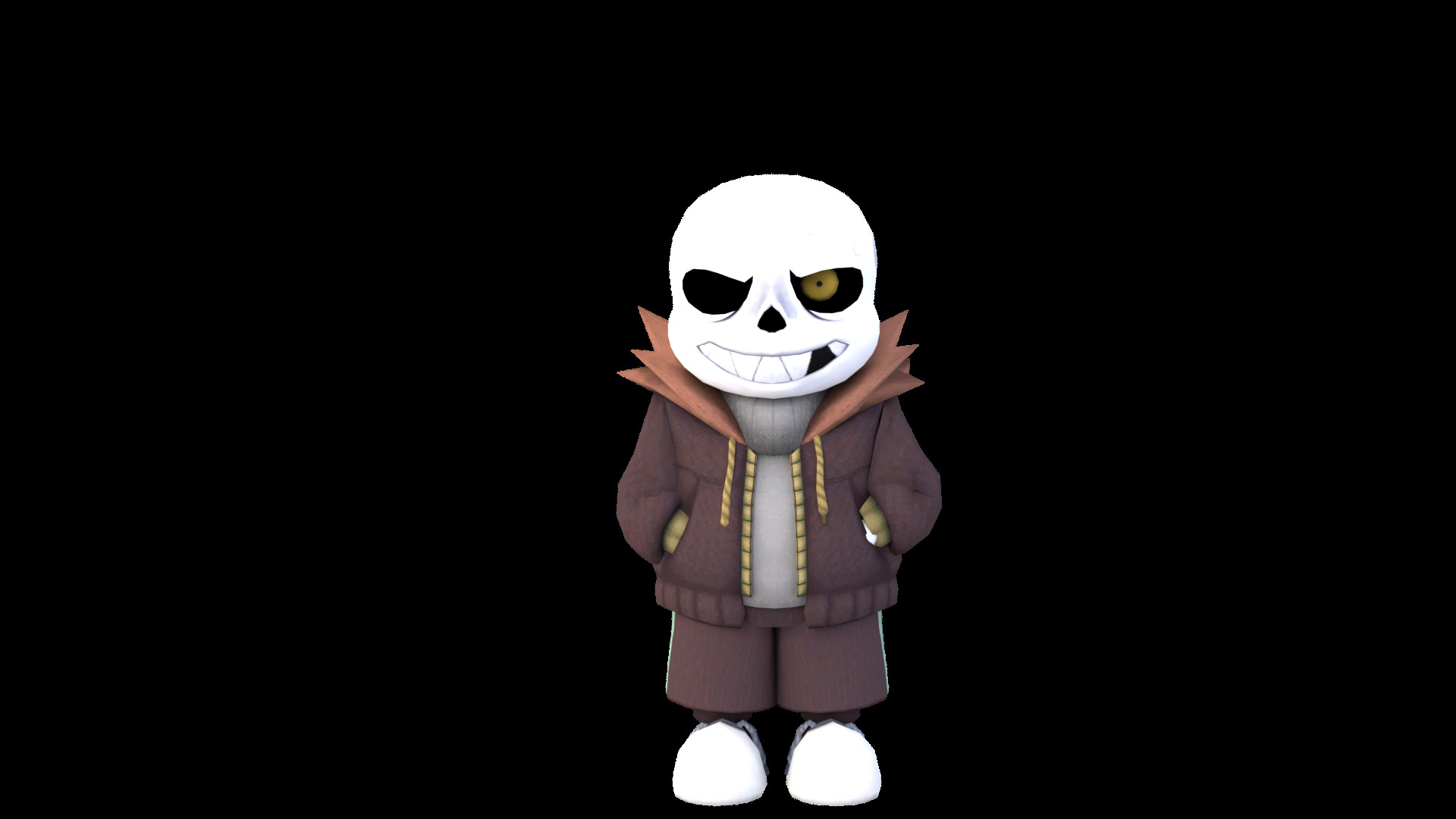 Sans "Default Pose" Cosmetic Pack Mod for Super Smash Bros. Brawl ...