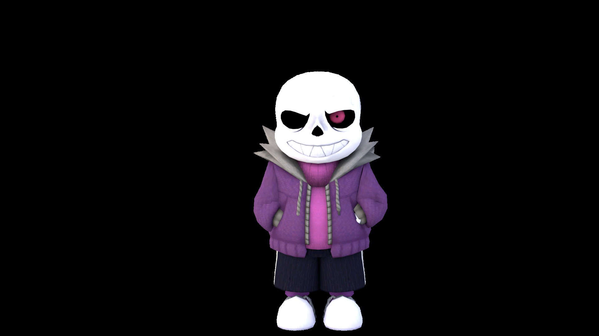 Sans "Default Pose" Cosmetic Pack Mod for Super Smash Bros. Brawl ...