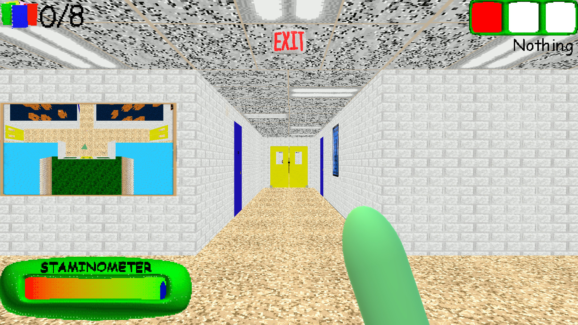 Null Bossfight Remastered Base Mod for Baldi's Basics | Baldi Mods