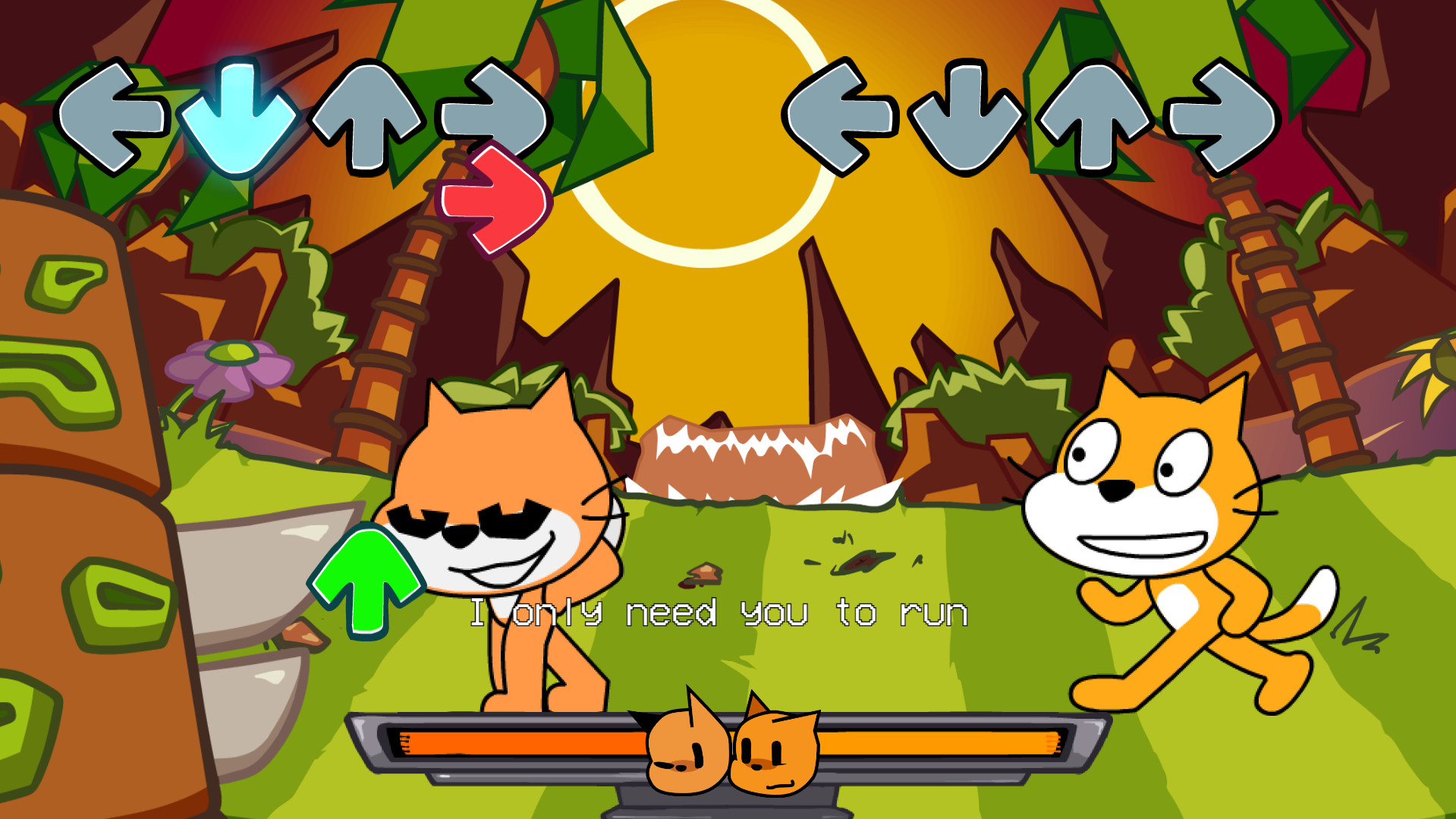 Free-4-Me (Scratch Edition) Mod for Friday Night Funkin' | FNF Mods