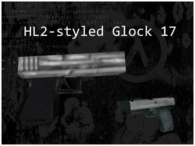 HL2-styled pistol Mod for Half-Life | HL Mods