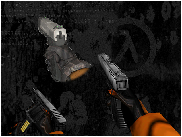 HL2-styled pistol Mod for Half-Life | HL Mods