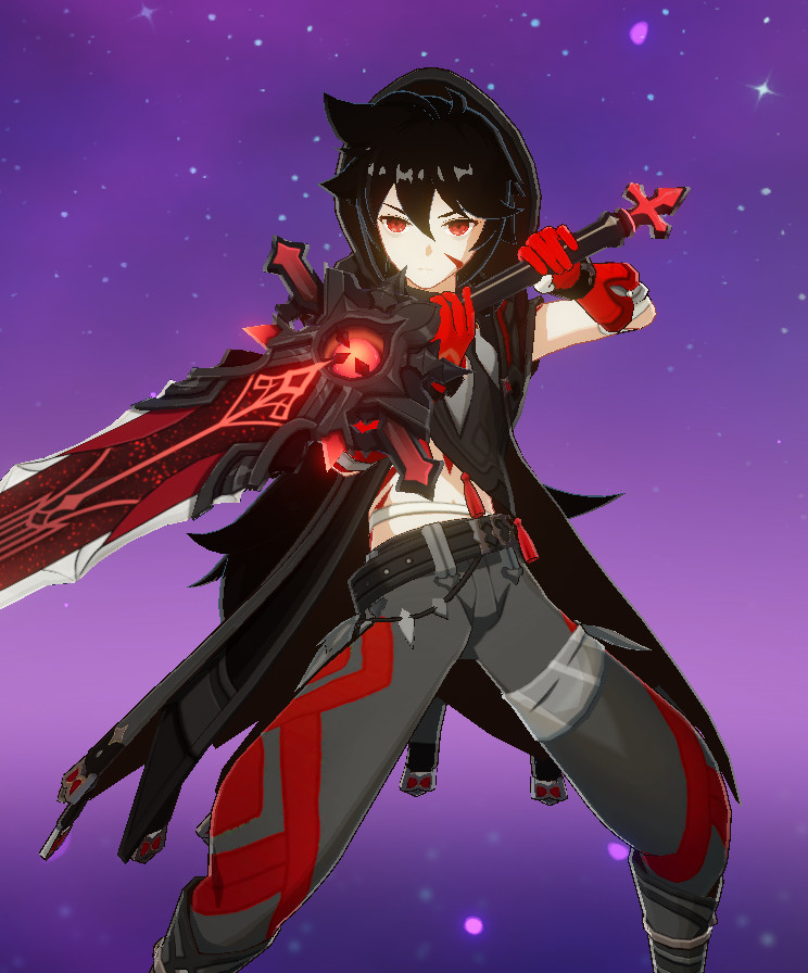 Razor Wolf's Gravestone Recolor Mod for Genshin Impact | GI Mods