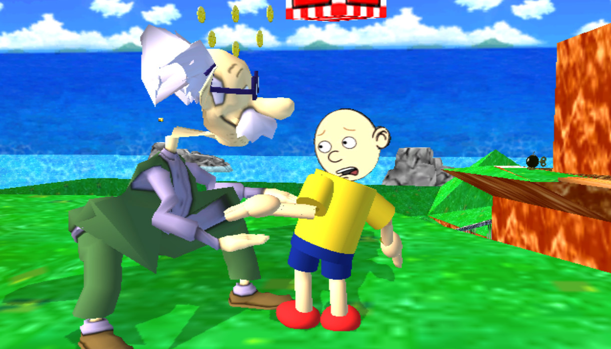 Caillou (GoAnimate) Mod for Super Smash Bros. Brawl | Brawl Mods