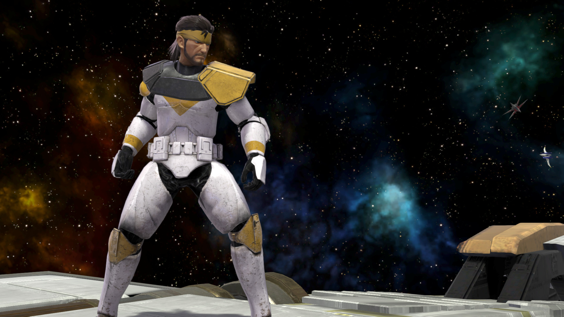Clone Commander Snake Mod for Super Smash Bros. Ultimate | SSBU Mods