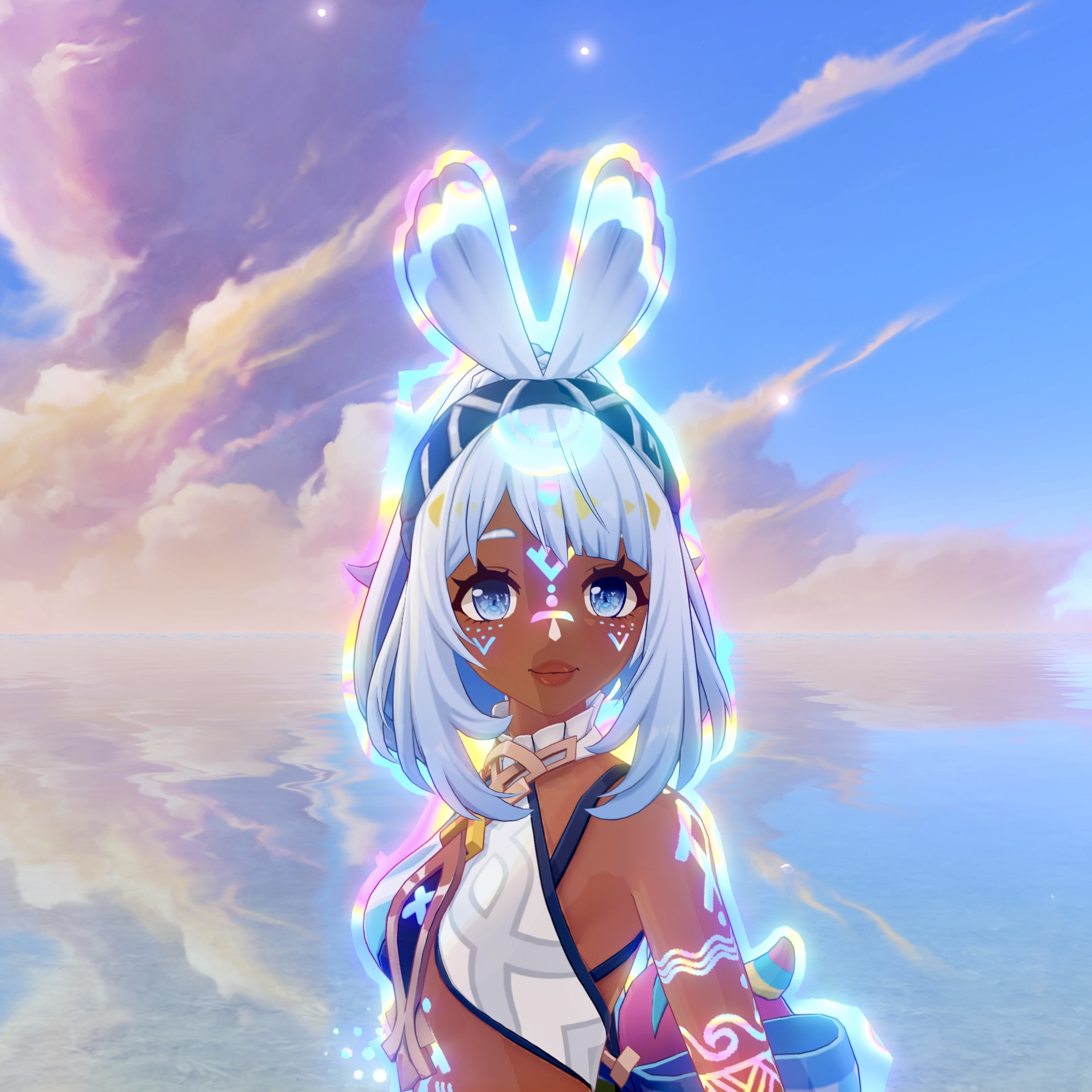 Mualani Blue Advanture ∩^ω^∩ Mod for Genshin Impact | GI Mods