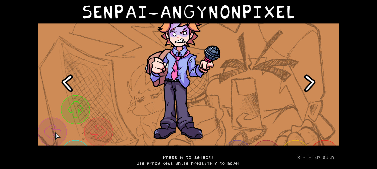 Skin Senpai Mod for Friday Night Funkin' | FNF Mods