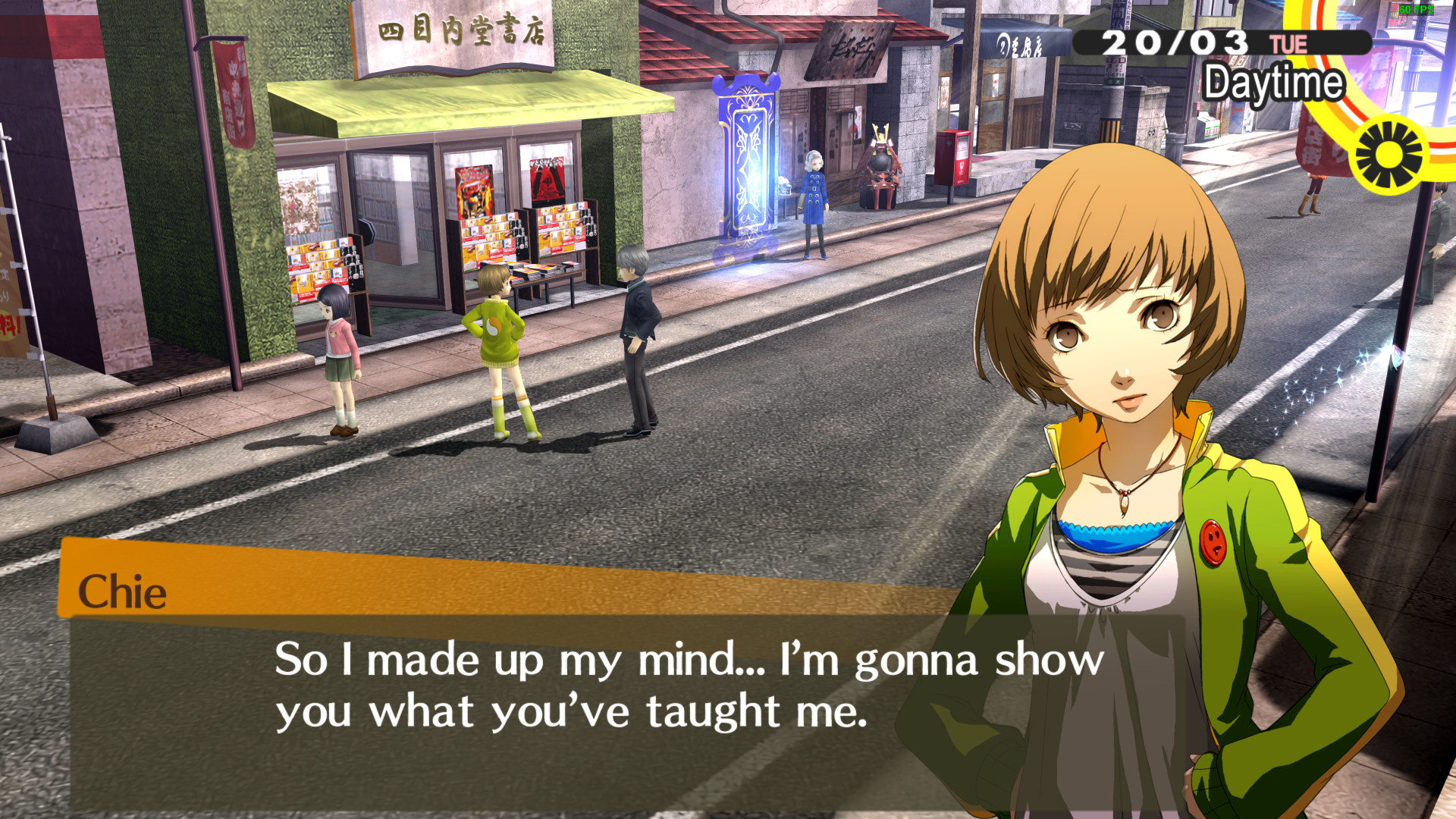 Chie Timeskip Hair Remake Mod for Persona 4 Golden PC (64 Bit) | P4G64 Mods