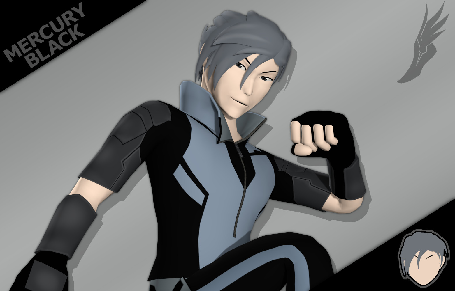 Mercury Black (RWBY) Mod for Super Smash Bros. Ultimate | SSBU Mods